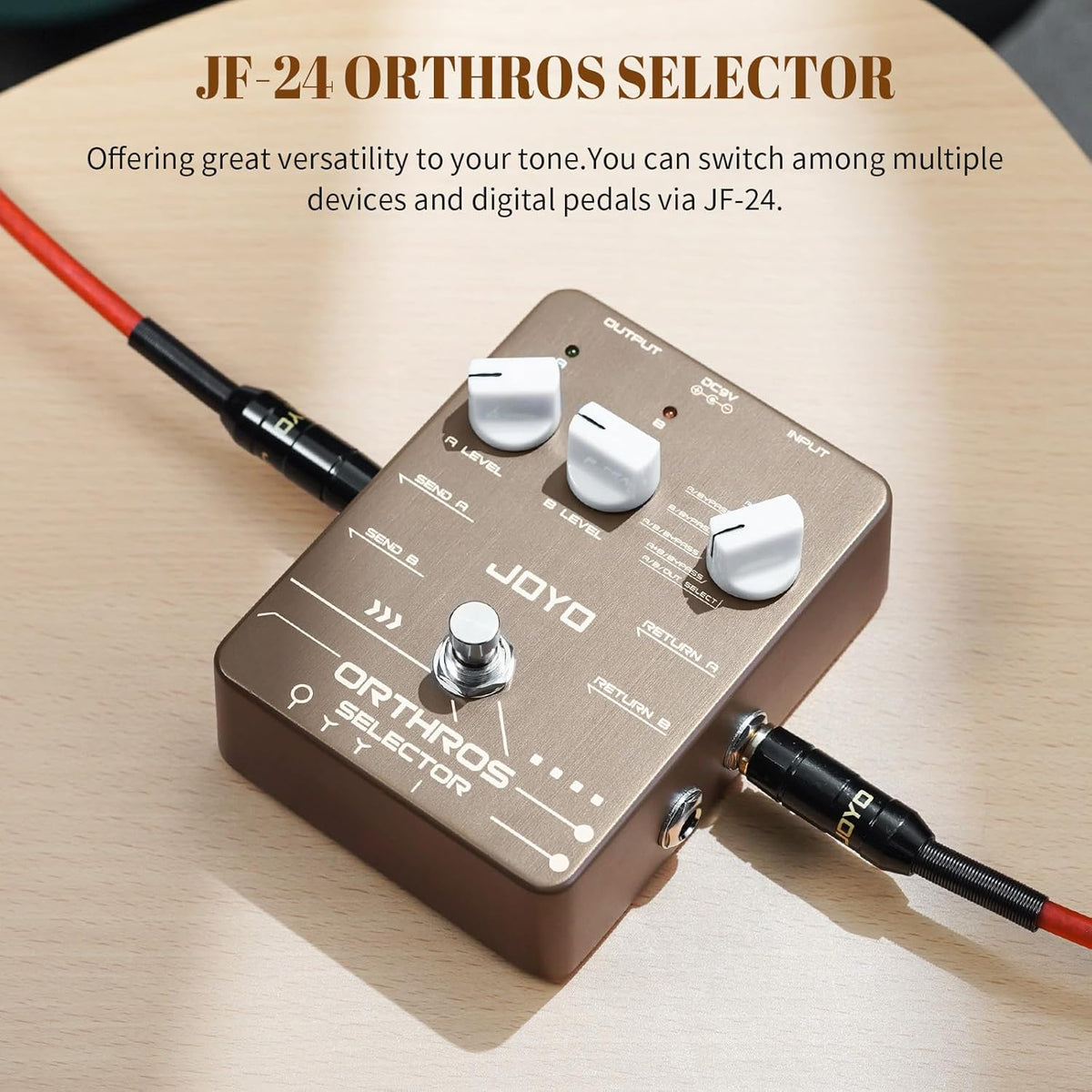 JOYO Effect Pedal ORTHROS SELECTOR (JF-24) – MAGMA STRINGS