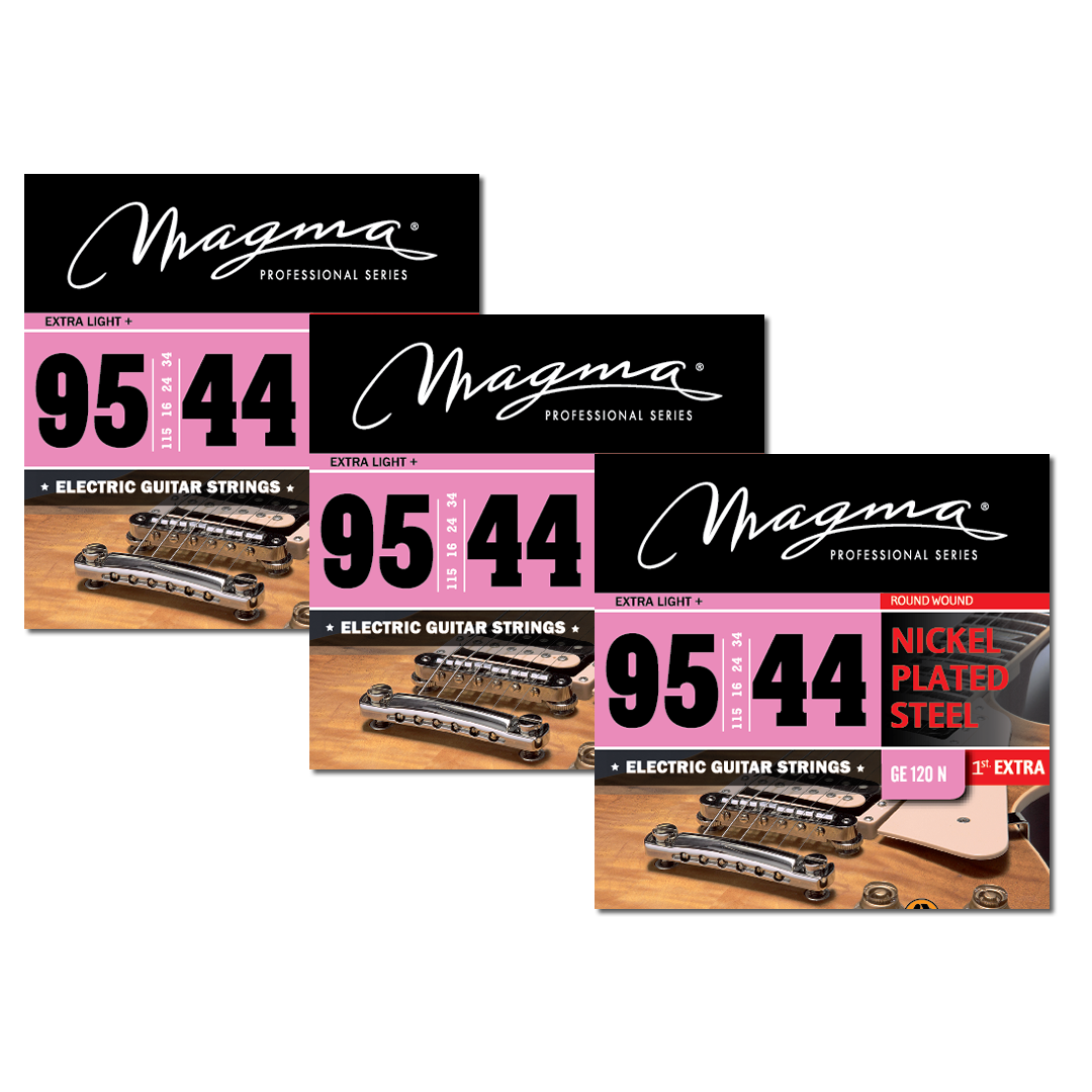 Magma Electric Guitar Strings Regular Light Gauge Nickel-Plated Steel ...